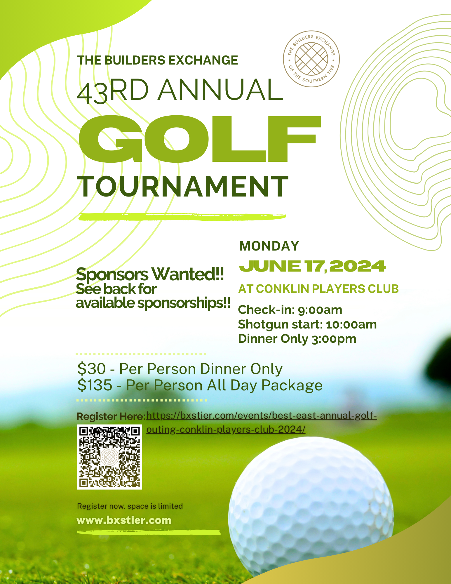BEST East Annual Golf Outing @ Conklin Players Club | Builders Exchange ...